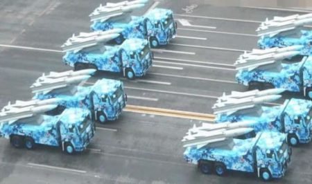 YJ-12 or YJ-100 missile could paralyze 10,000-ton warship