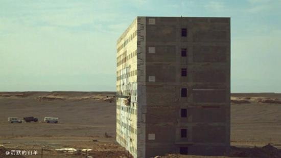 CJ-10 cruise missile blows through building