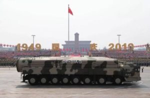 DF-31AG ballistic missiles stationed on Qinghai-Tibet Plateau