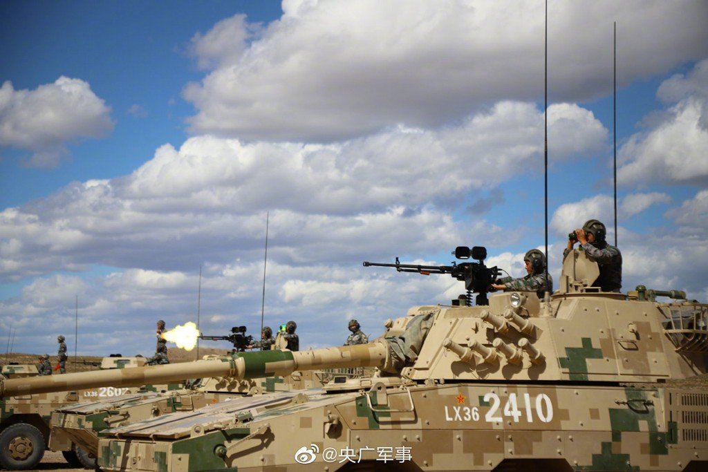 China’s southwest army trains far away in Xinjiang