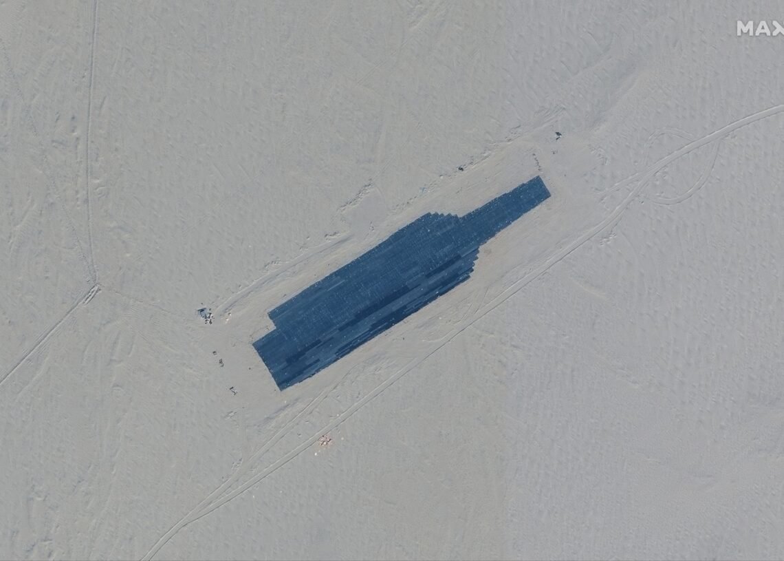 China builds carrier mockup for target practice as US Navy active in ...