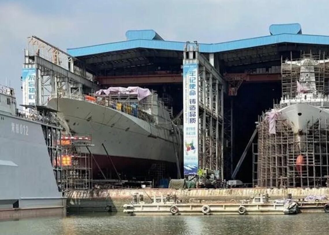 PLA Launches First Type 054B Frigate, Surpassing US Navy’s New ...
