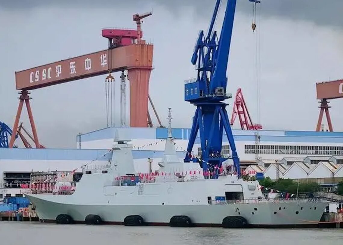 PLA Launches First Type 054B Frigate, Surpassing US Navy’s New ...